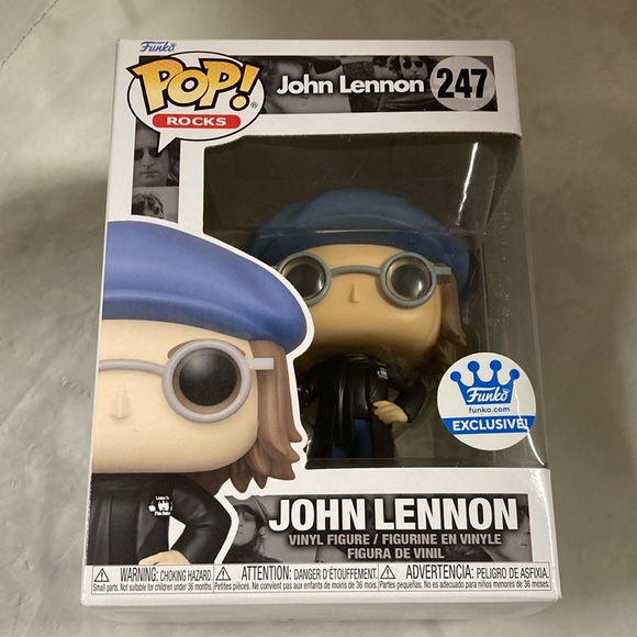 Funko | Toys | Funko Pop Rocks Exclusive 247 John Lennon From The ...